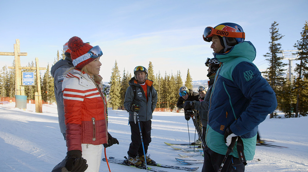 Photos of Brenda Buglione skiing